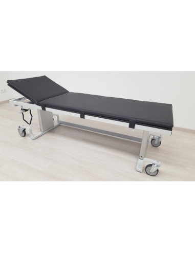 Electrical height adjustable traumatology stretcher 2 sections